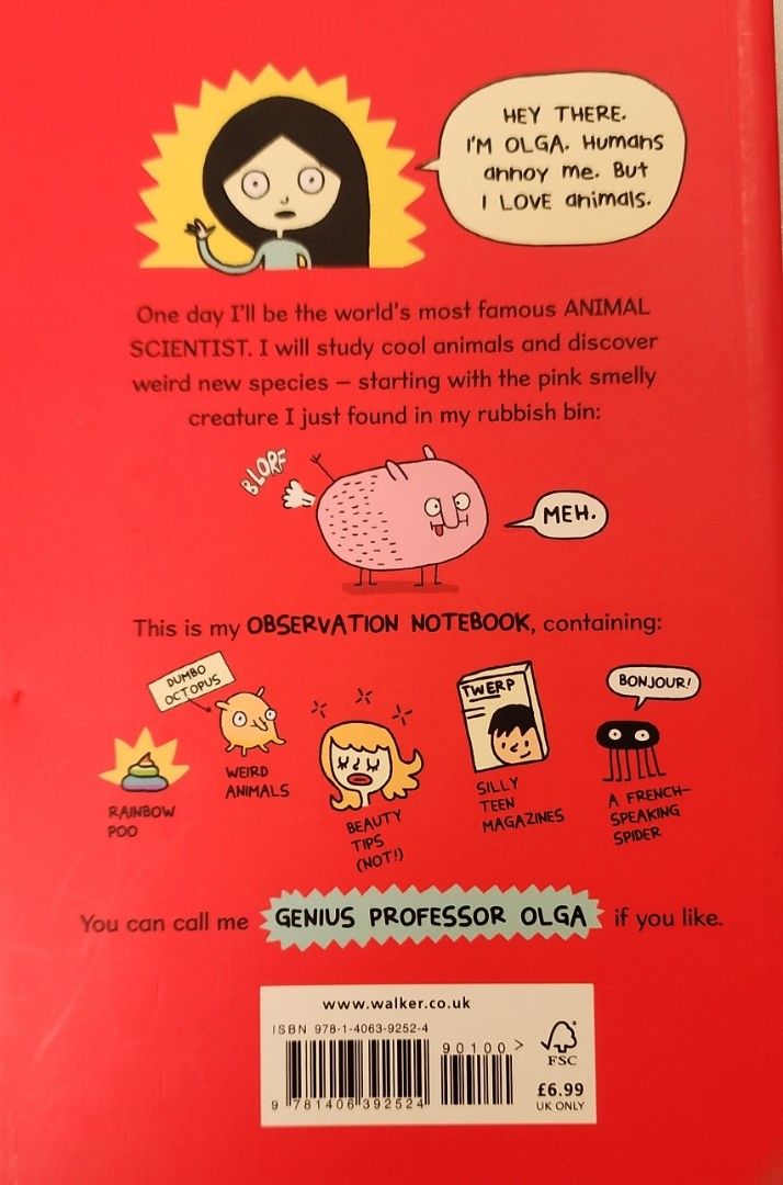 Olga and the Smelly Thing from Nowhere, 興趣及遊戲, 書本 & 文具, 小說 & 故事書 ...