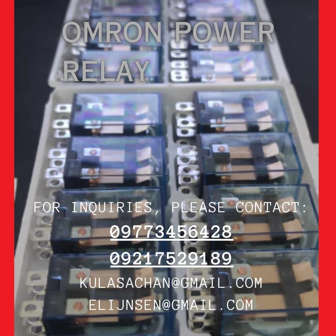 OMRON POWER RELAY, Commercial & Industrial, Construction & Building Materials on Carousell