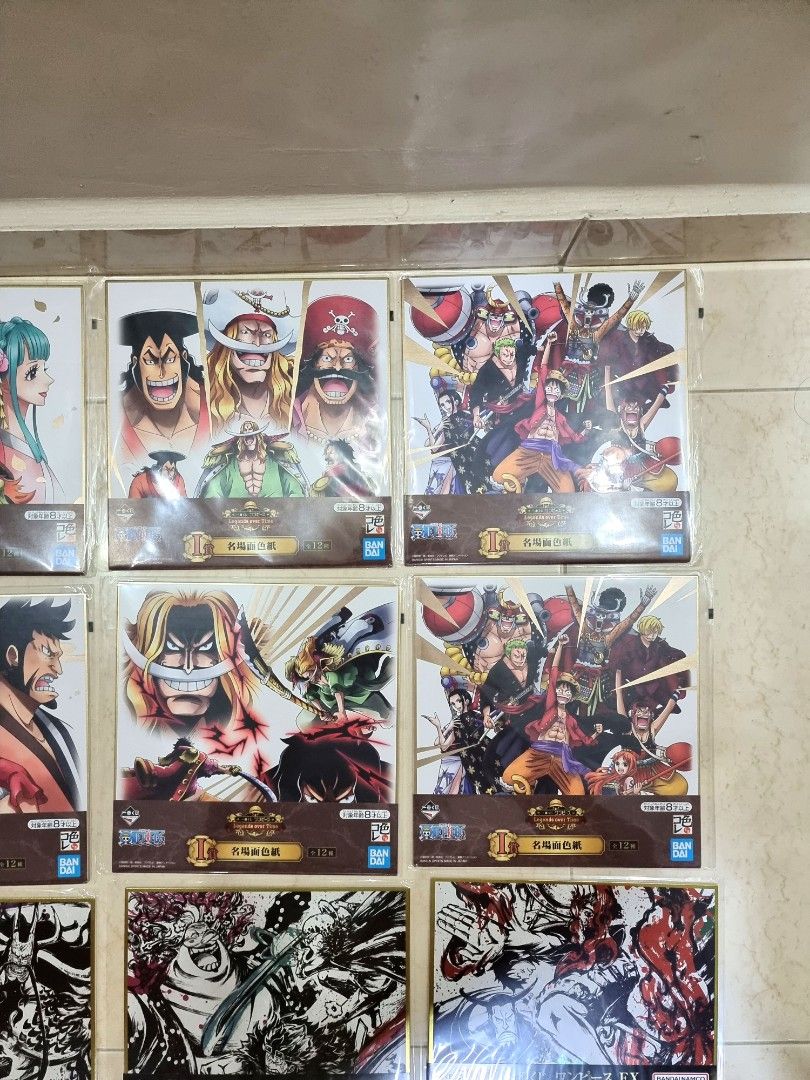 One Piece - Shikishi Artboard x19 - Ichiban Kuji Small Prize - Roger ...