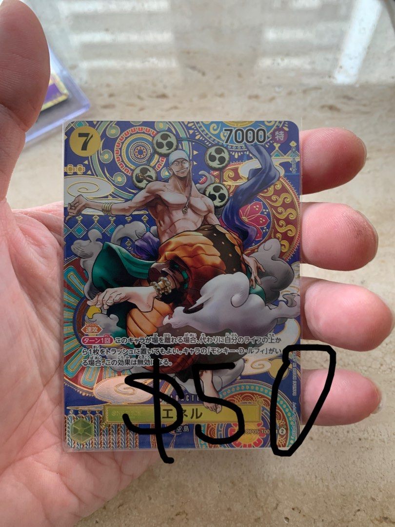 One piece card game - OP05 luffy leader , luffy Sec , enel SP, Hobbies ...