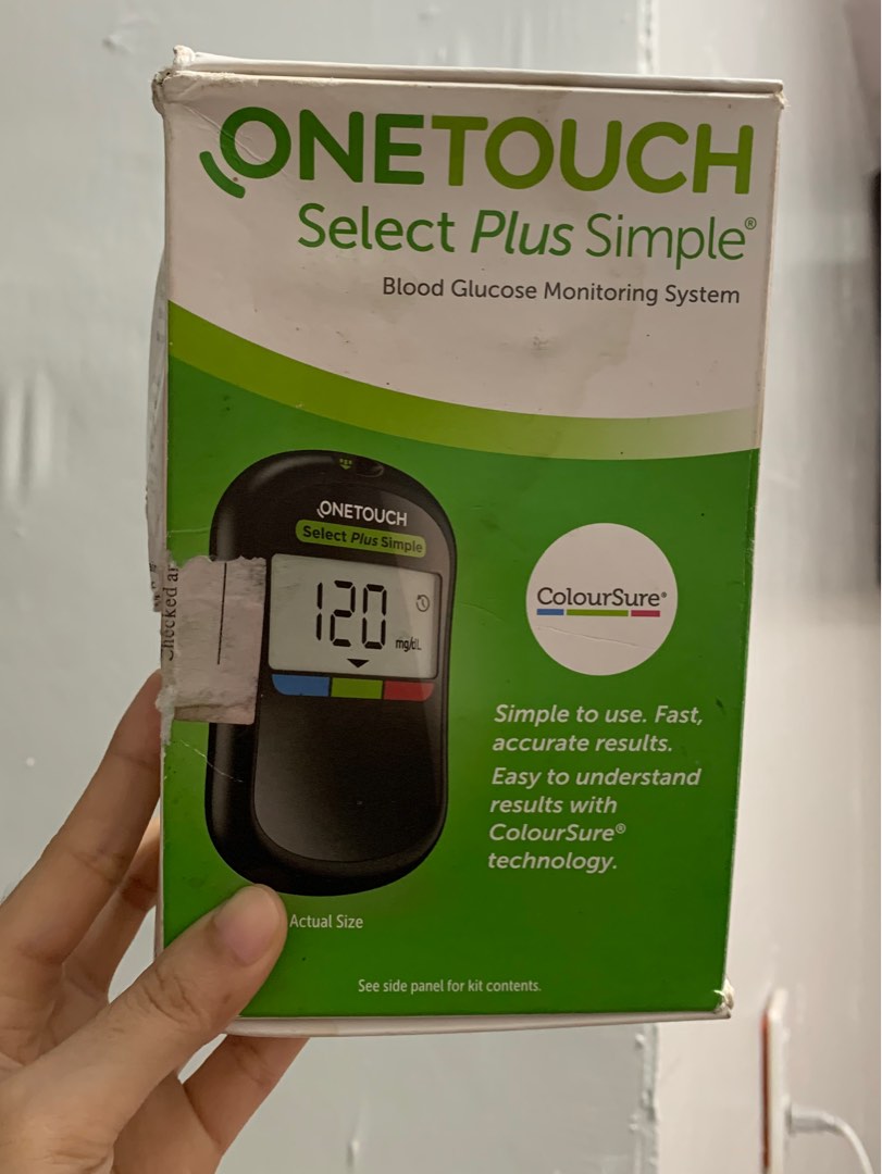 One touch Glucometer, Health & Nutrition, Health Monitors & Weighing ...