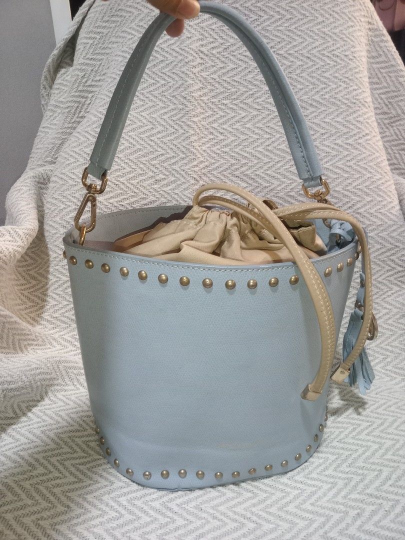 SALE!!! ON-HAND: ANNA VIRGILI BUCKER BAG, Women's Fashion, Bags ...