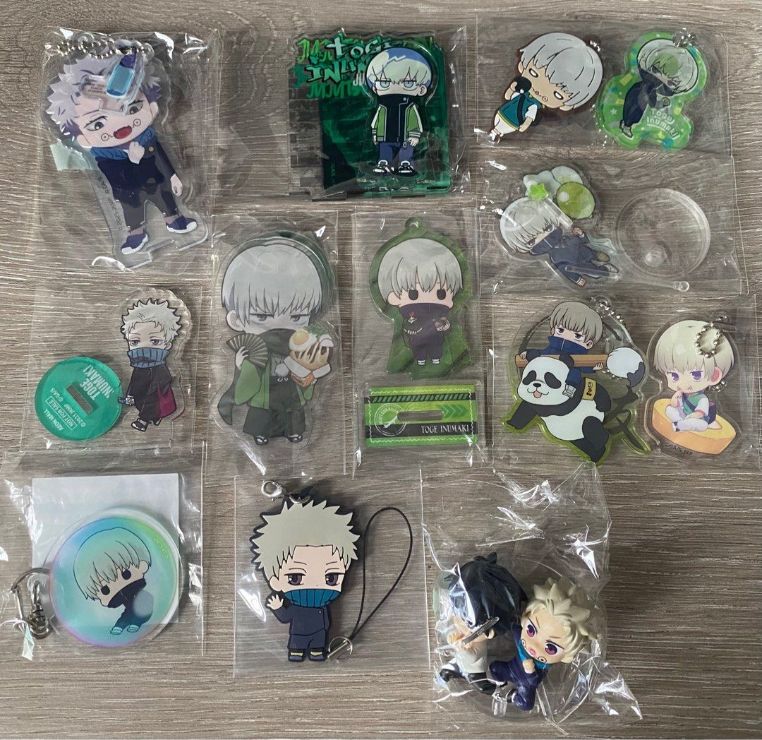 (Open full pic) jujutsu kaisen toge , megumi, gojo , yuta, sukuna ...