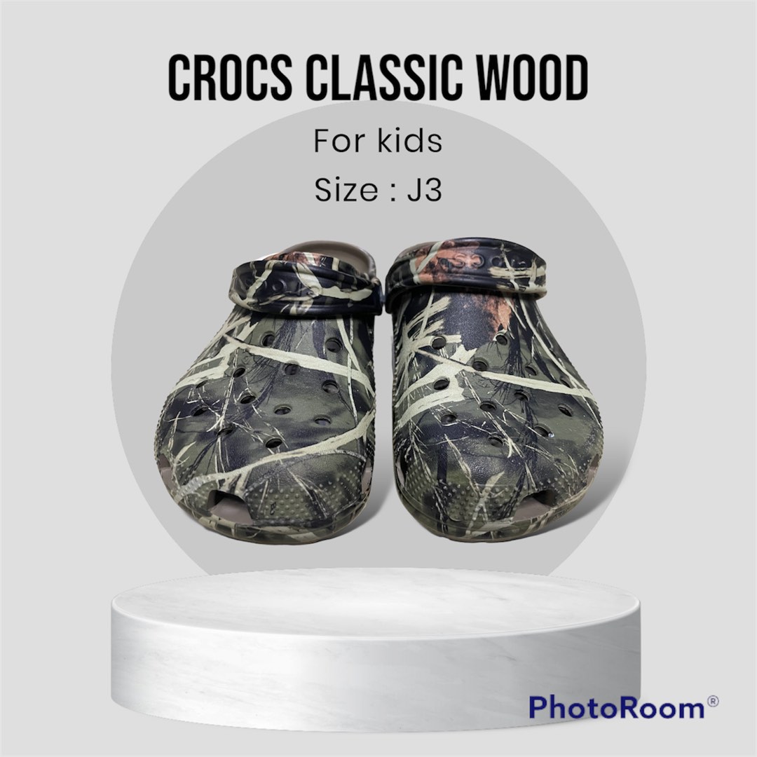Original crocs for kids size J3, Babies & Kids, Babies & Kids Fashion ...