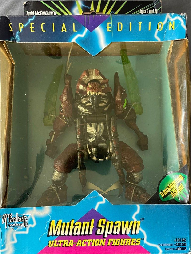 Original Todd McFarlane Spawn Series and6, Special Edition Mutant Spawn ...