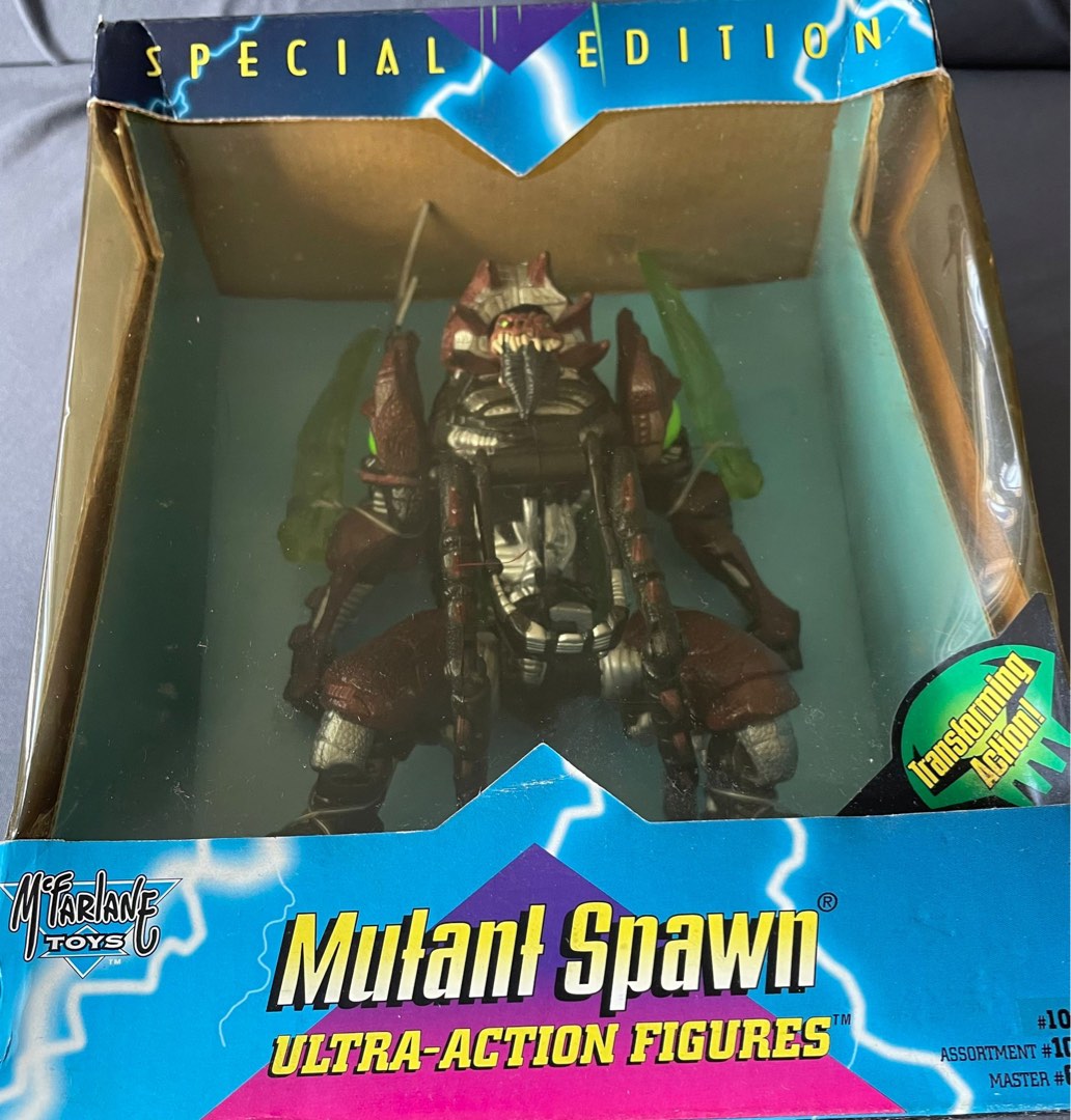 Original Todd McFarlane Spawn Series and6, Special Edition Mutant Spawn ...