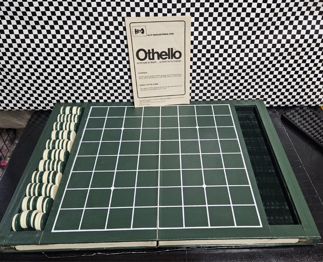 Othello Board Game, Hobbies & Toys, Toys & Games on Carousell