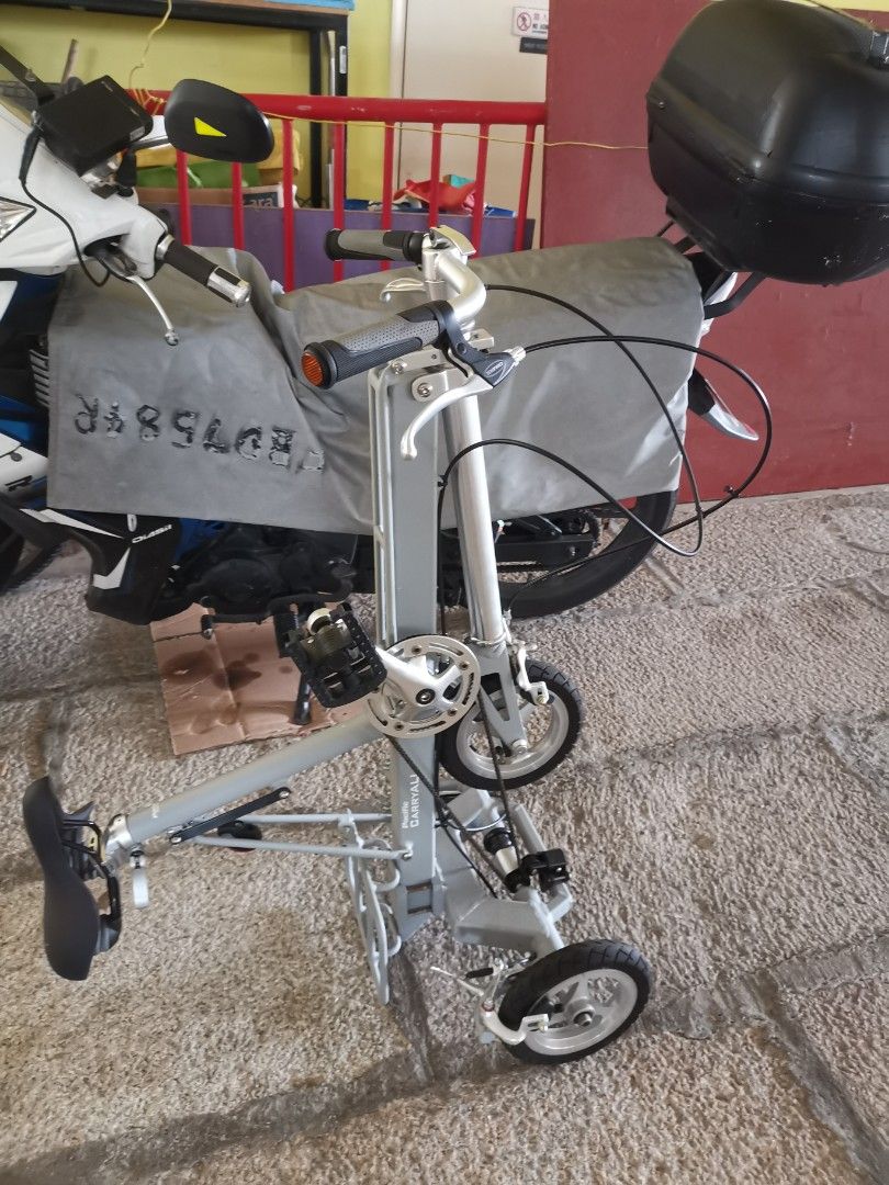 Pacific carryall 3 wheel Foldable bike, Sports Equipment, Bicycles ...