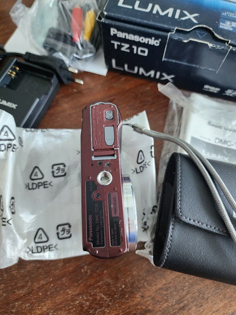 Panasonic DMC-TZ 10 camera (Brown Colour), Photography, Cameras on ...