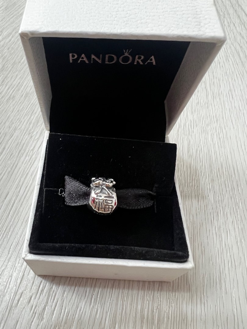 Pandora Fortune Bag Charm, Women's Fashion, Jewelry & Organisers ...