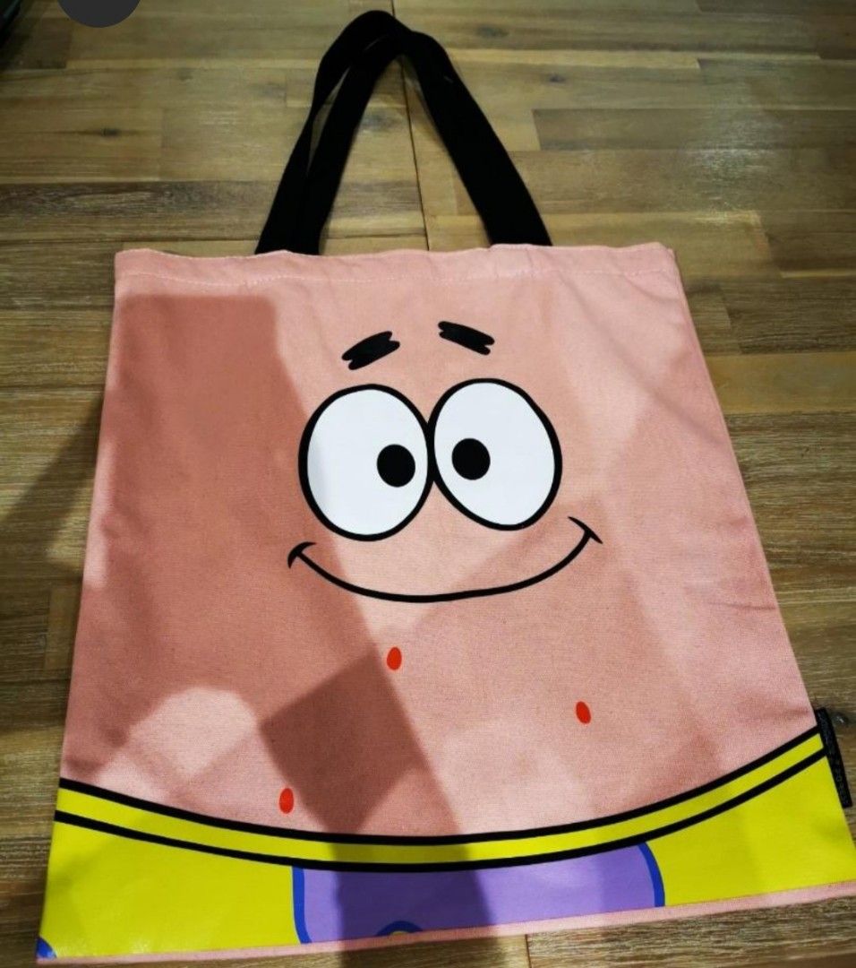 Patrick Star totebag, Women's Fashion, Bags & Wallets, Tote Bags on ...