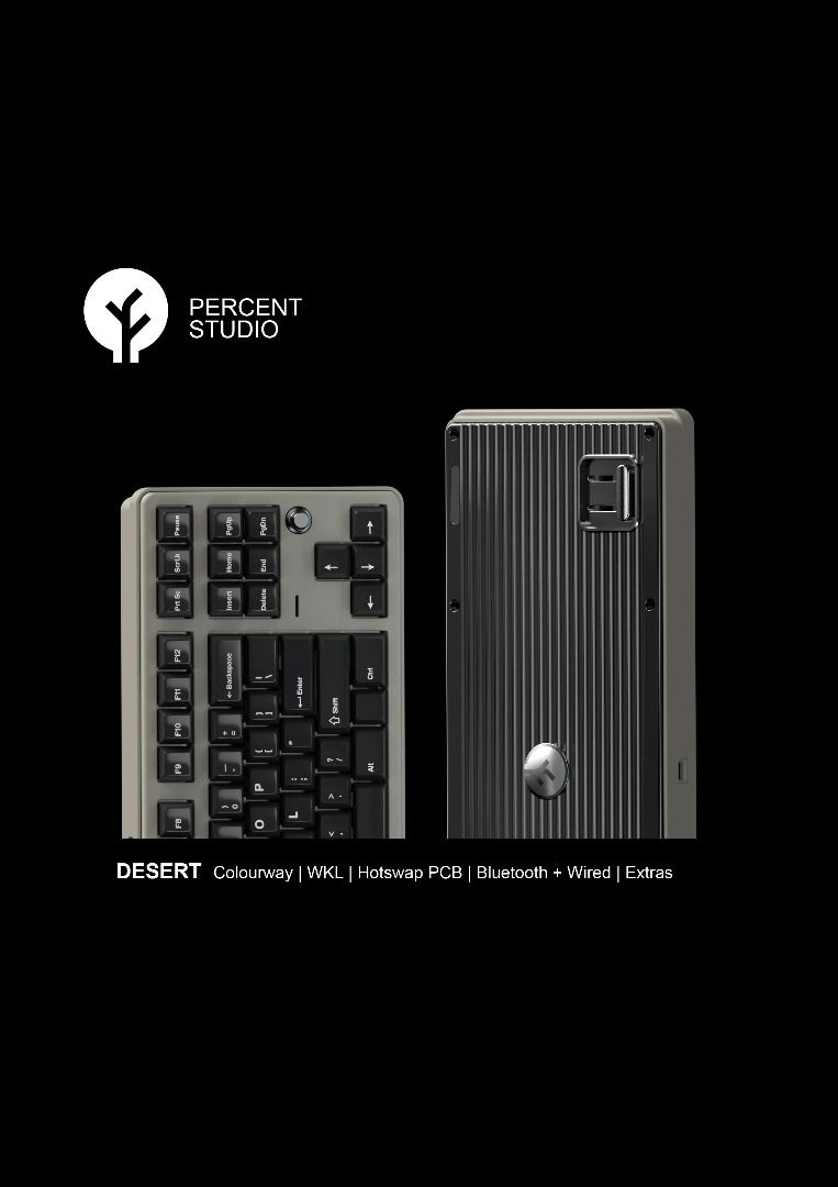 Percent Studio Skog-Reboot TKL Keyboard Kit (Brand New, Desert, Space ...