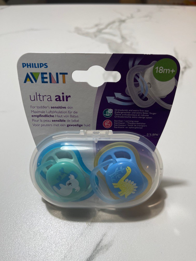 Philips Avent Ultra Air Pacifier, Babies & Kids, Nursing & Feeding ...
