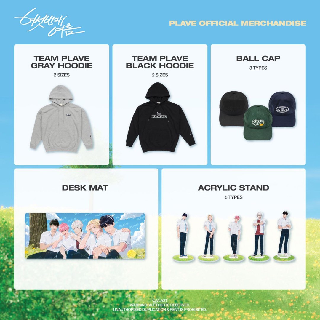 PLAVE 6TH SUMMER MERCHANDISE, Hobbies & Toys, Collectibles ...