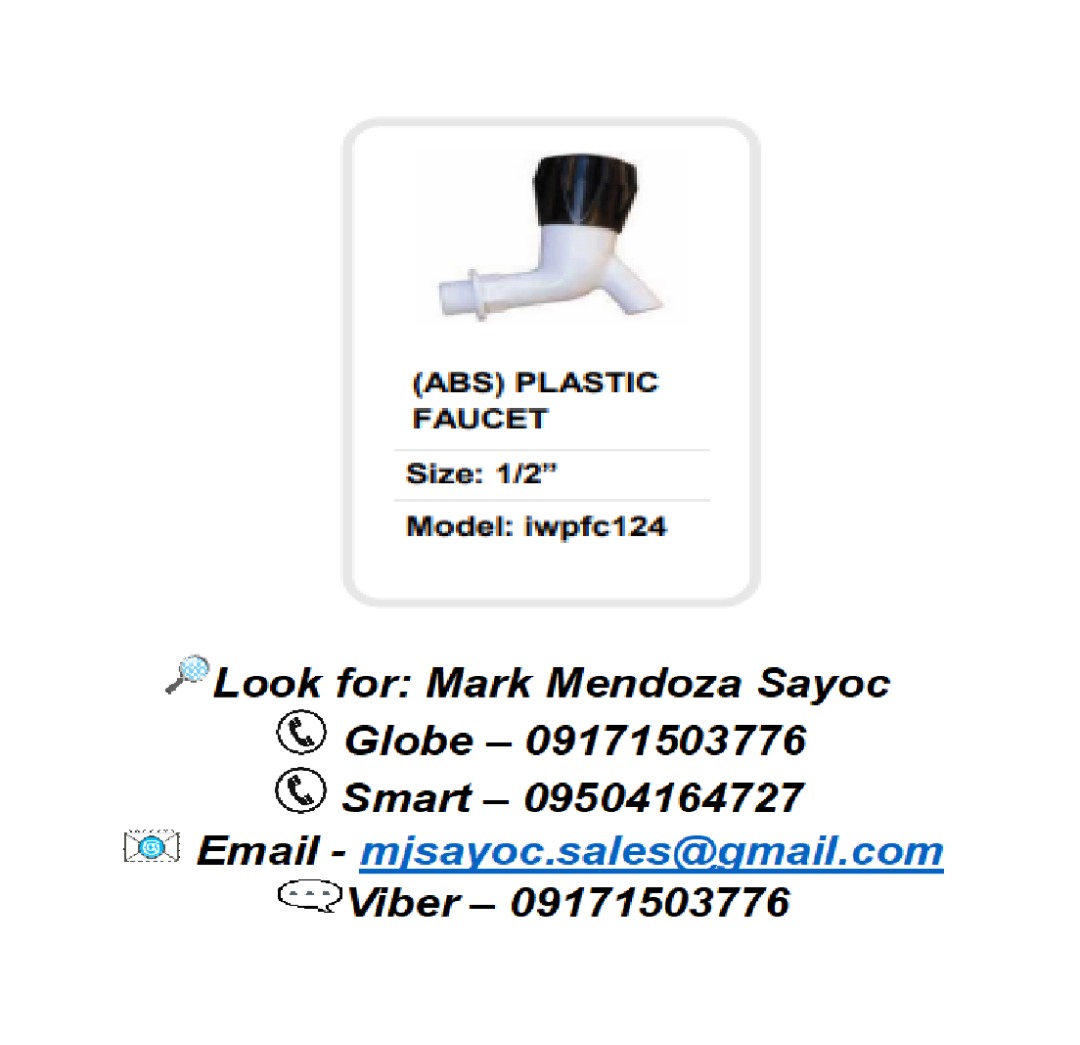 POLYETHYLENE FAUCET, Commercial & Industrial, Construction Tools ...