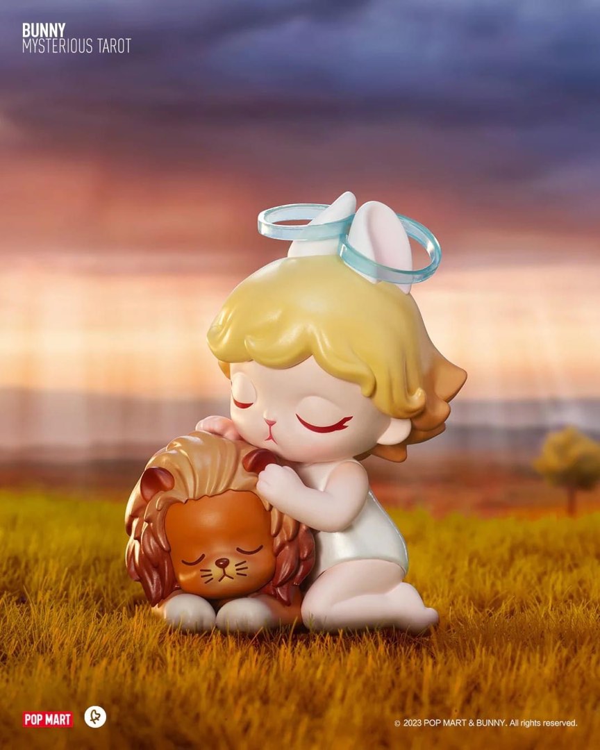 Popmart Dimoo Retro Series Bunny / Bunny Mysterious Tarot Blind Box ...