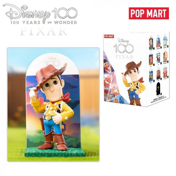 Popmart Disney 100 Pixar Toy Story 4 Woody, Hobbies & Toys, Toys ...