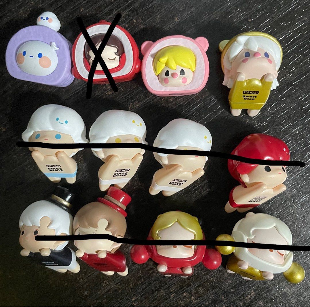Popmart Pop Beans Dimoo Skullpanda Hacipupu Sweet Bean Bobo Coco ...