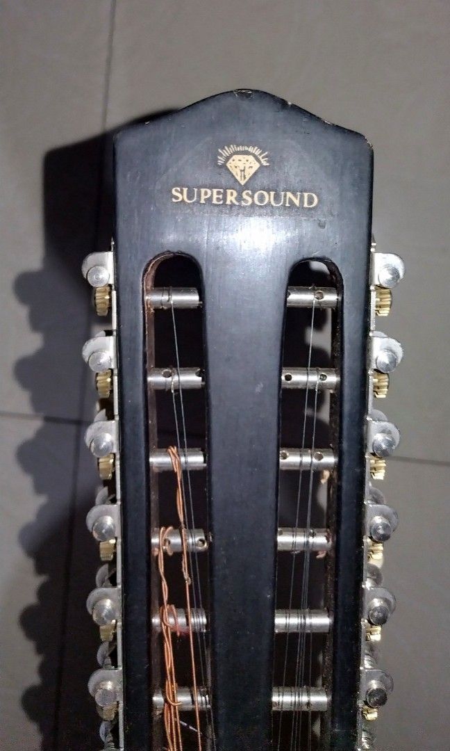 Preloved Supersound Bandurria by S.M. Lumanog 14 Strings, Hobbies ...