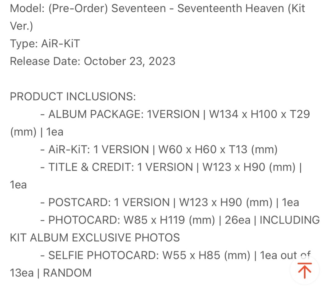 PRE-ORDER SEVENTEEN SEVENTEENTH KIT VERSION, Hobbies & Toys ...