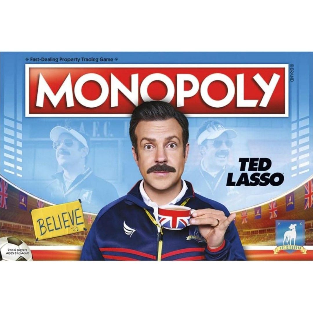 【Pre-order預購】 Monopoly Ted Lasso Game 美劇乜都得教練大富翁桌上遊戲 全新正品, 預購 - Carousell