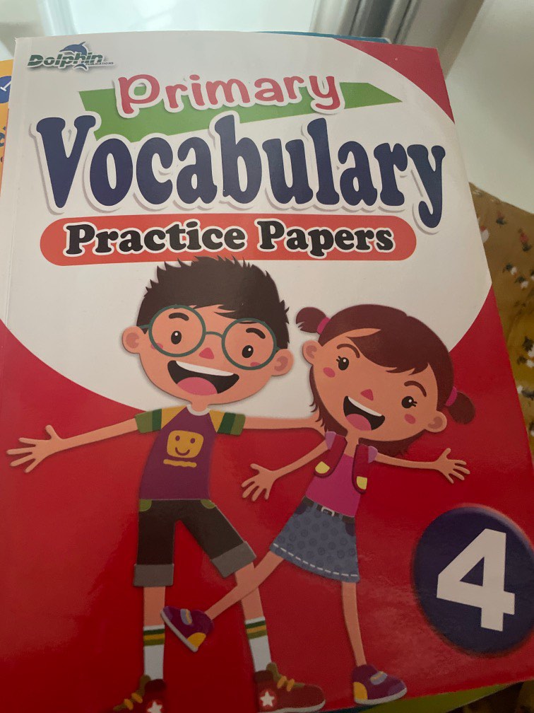 Primary English Vocabulary Practice Papers - 4, Hobbies & Toys, Books ...