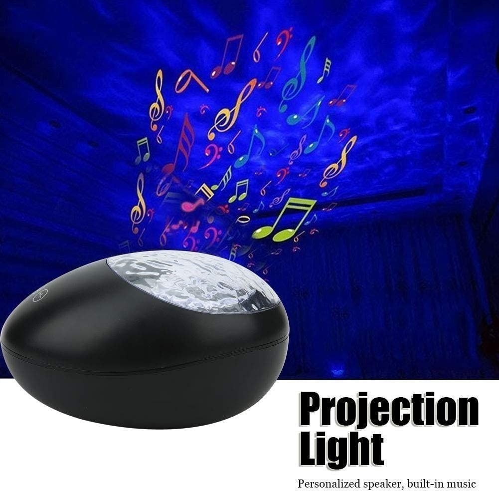 Projection Light, Colorful Lucky Stone Projection Light Support with ...