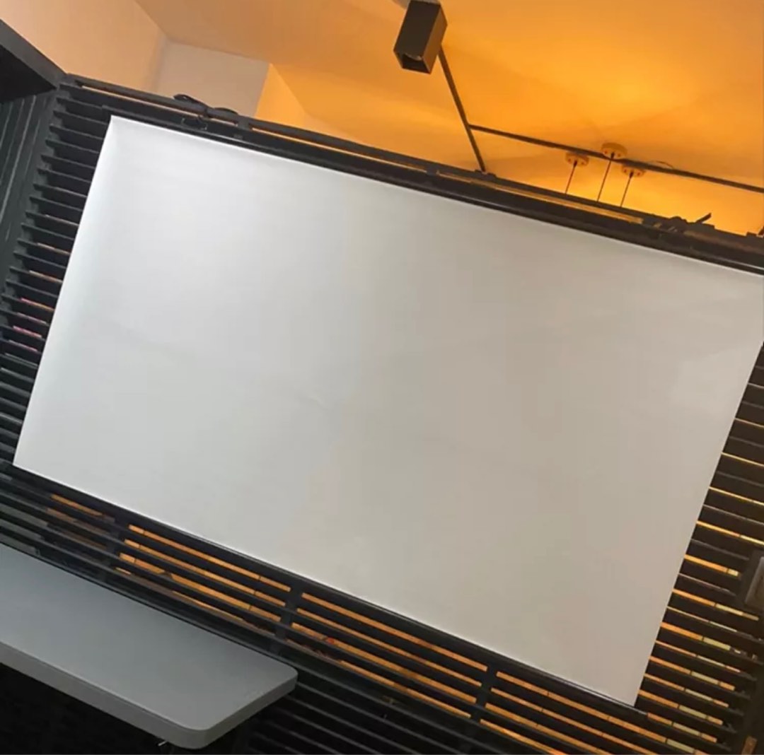 Projector Screen, Furniture & Home Living, Furniture, TV Consoles on ...
