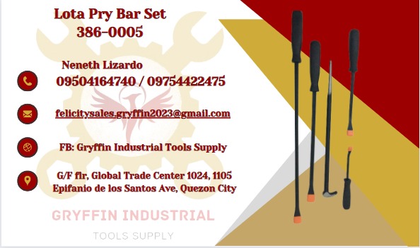 PRY BAR SET ( Sizes 8, 12, 16, 18, 24" ), Commercial & Industrial ...
