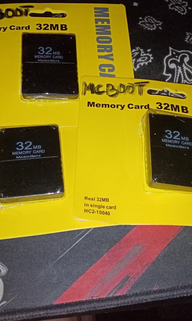 PS2 32MB MEMORY CARD MCBOOT INSTALLED, Video Gaming, Video Game ...