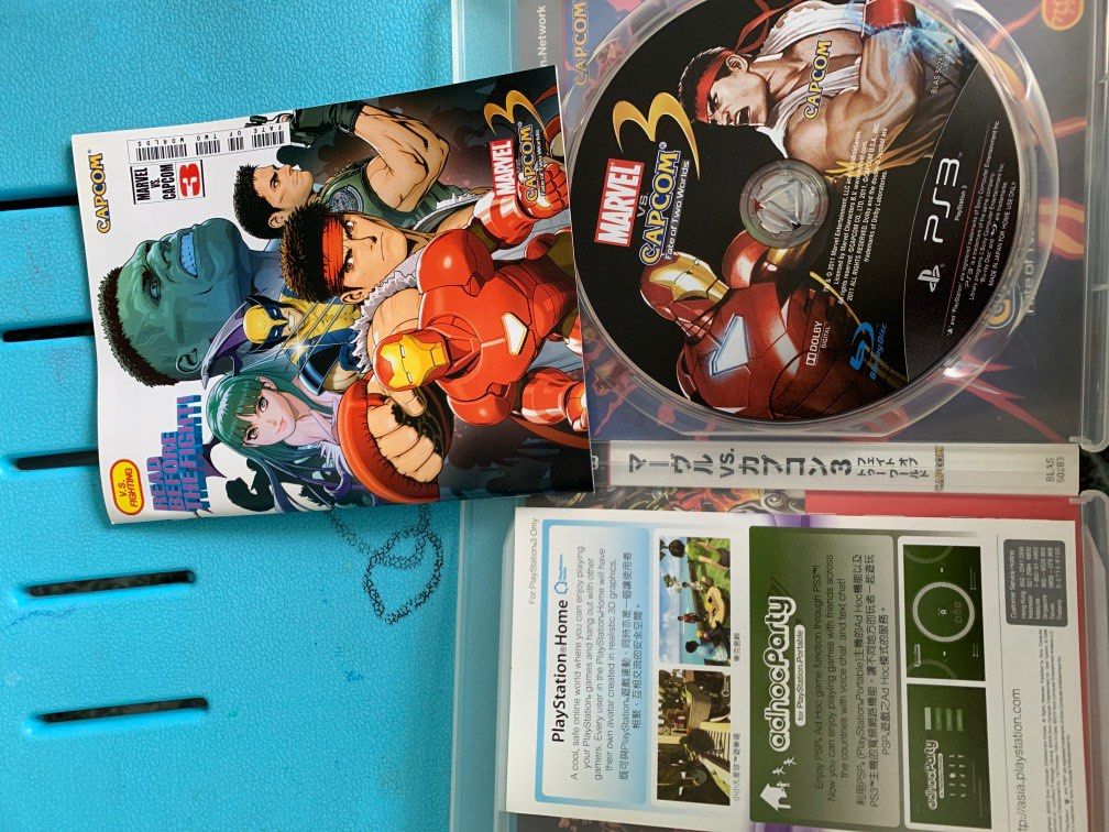 PS3 game marvel vs capcom, Video Gaming, Video Games, PlayStation on Carousell