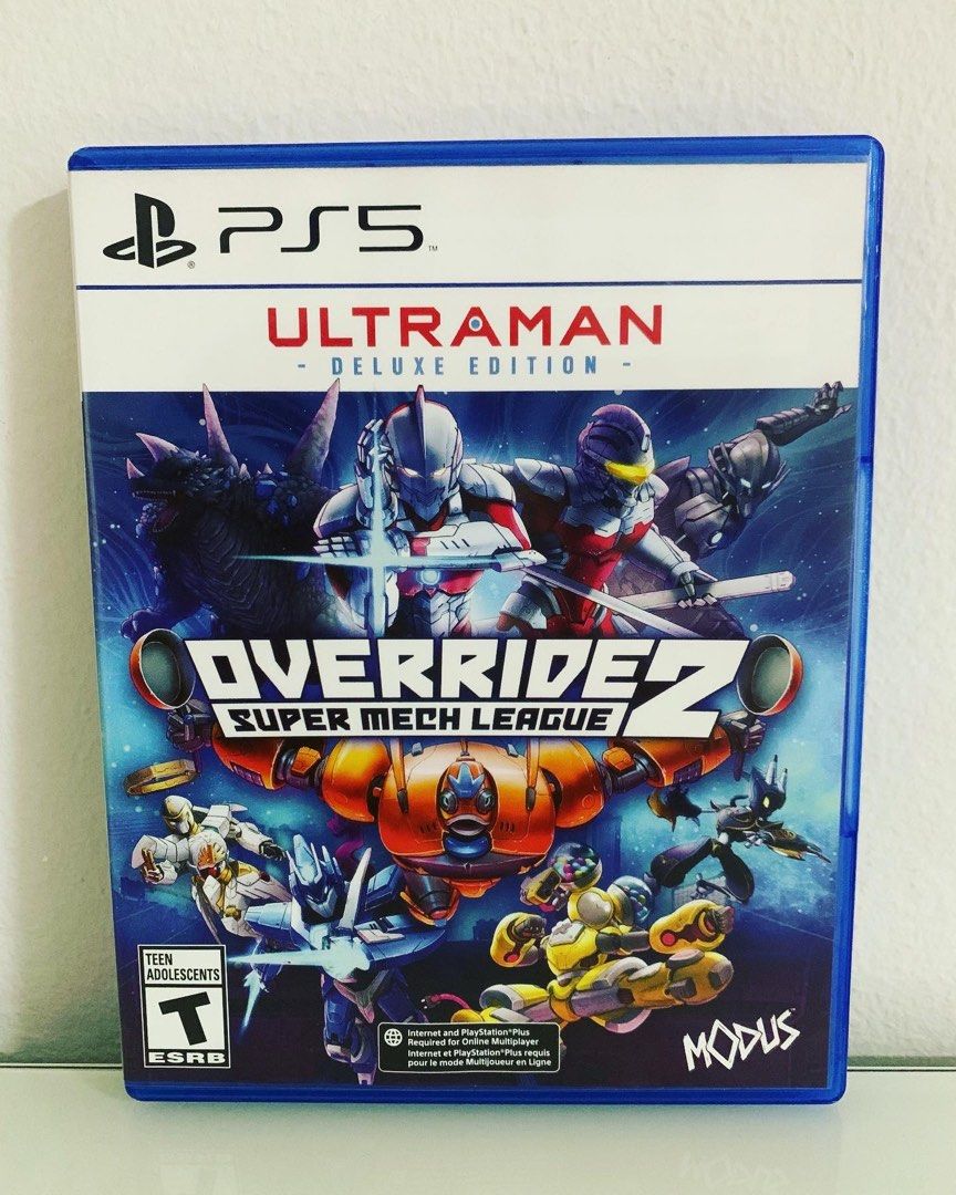 PS5 Games Override 2: Super Mech League, Video Gaming, Video Games ...