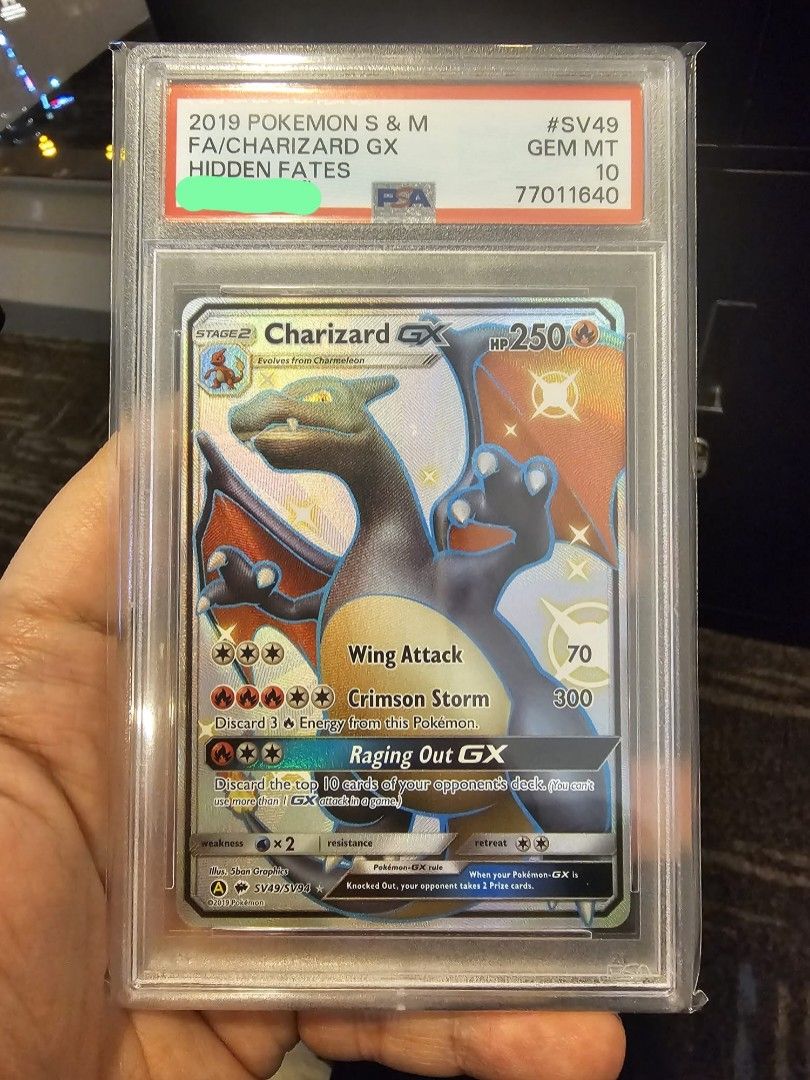 PSA 10 - Charizard FA Hidden Fates #SV49/SV94 Pokemon, Hobbies & Toys ...