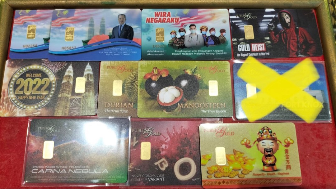 Public gold bar 1g, Hobbies & Toys, Memorabilia & Collectibles ...