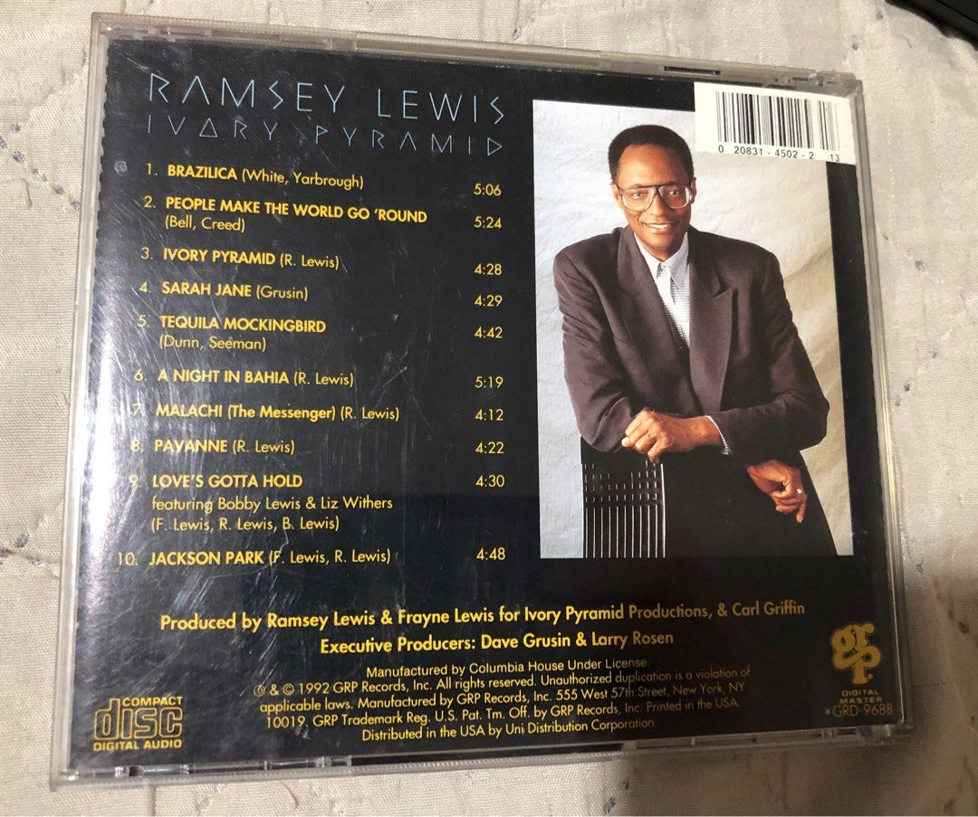 Ramsey Lewis Ivory Pyramid Album, Hobbies & Toys, Music & Media, CDs ...