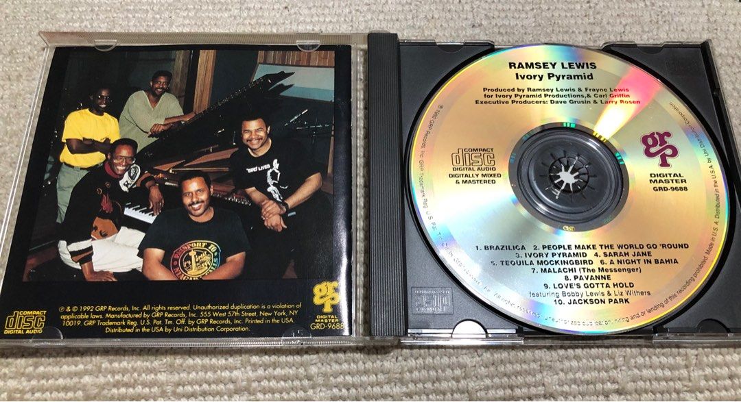 Ramsey Lewis Ivory Pyramid Album, Hobbies & Toys, Music & Media, CDs ...
