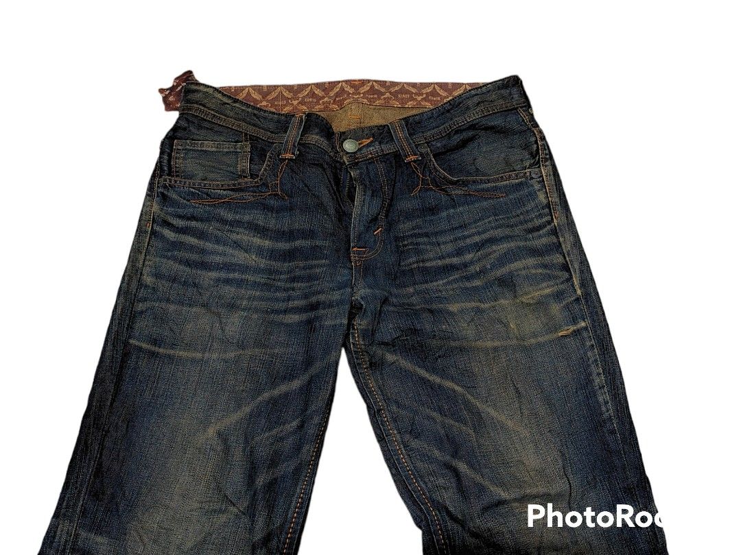 Rare vintage Edwin western jean karat honeycomb Navajo native, Men's ...