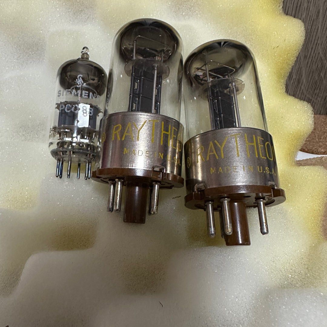 NOS Raytheon (6J5GT or 12J5GT) and Siemens PCC83, Audio, Other Audio Equipment on Carousell