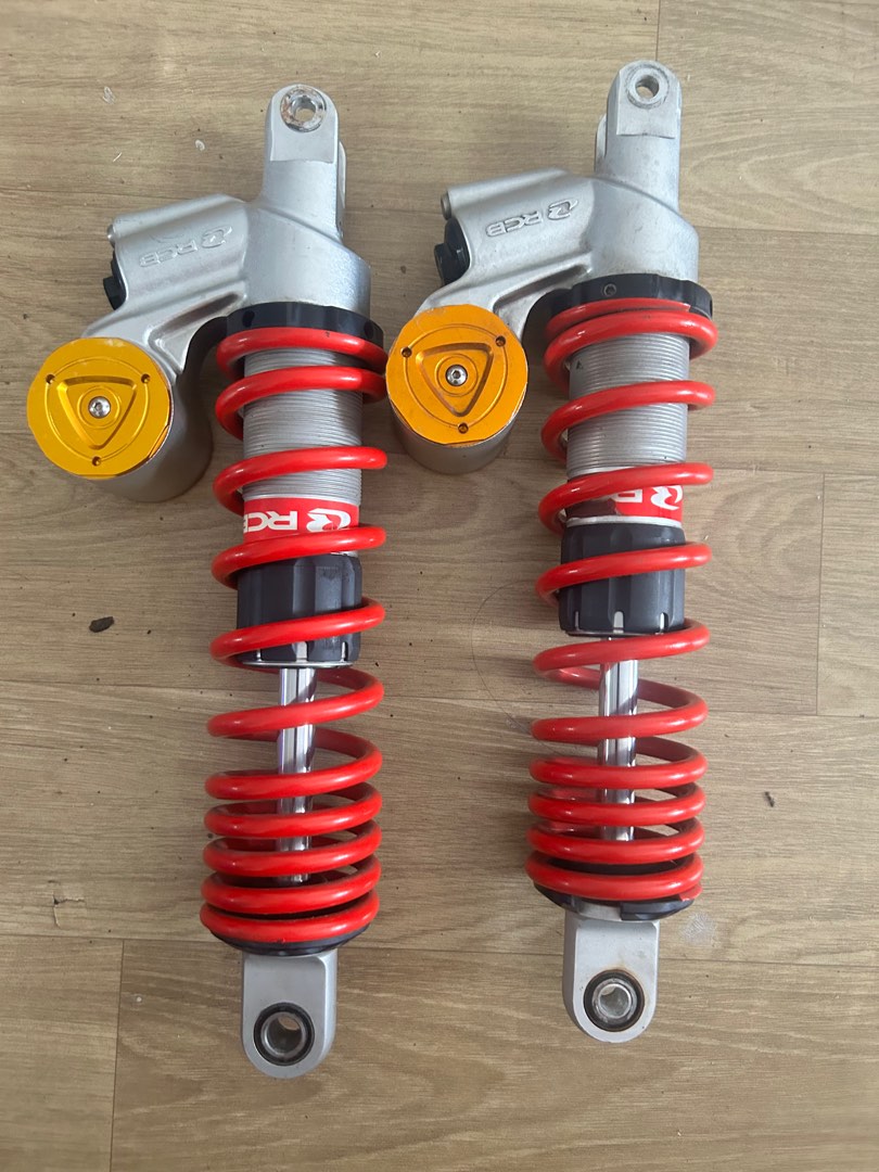 RCB adjustable suspension, Motorcycles, Motorcycle Accessories on Carousell