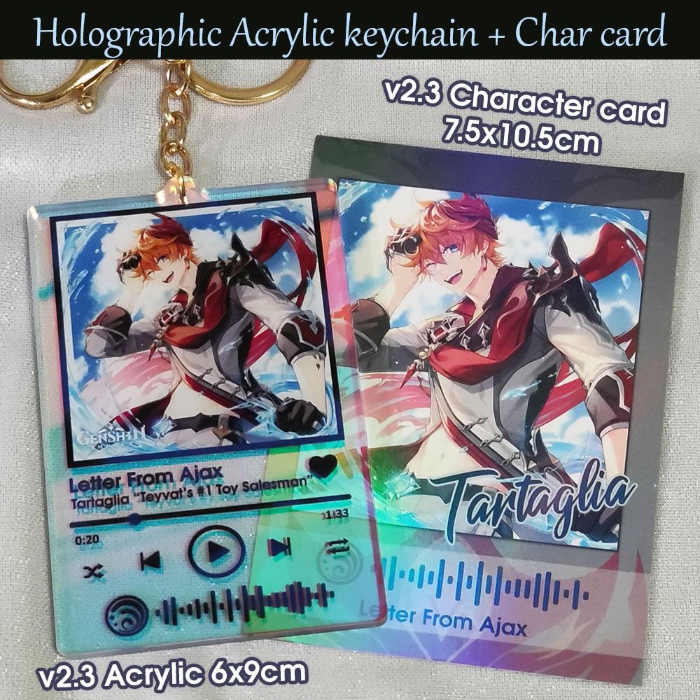 [READYSTOCKS] Genshin Impact Childe Merch Set Genshin Tartaglia Childe ...