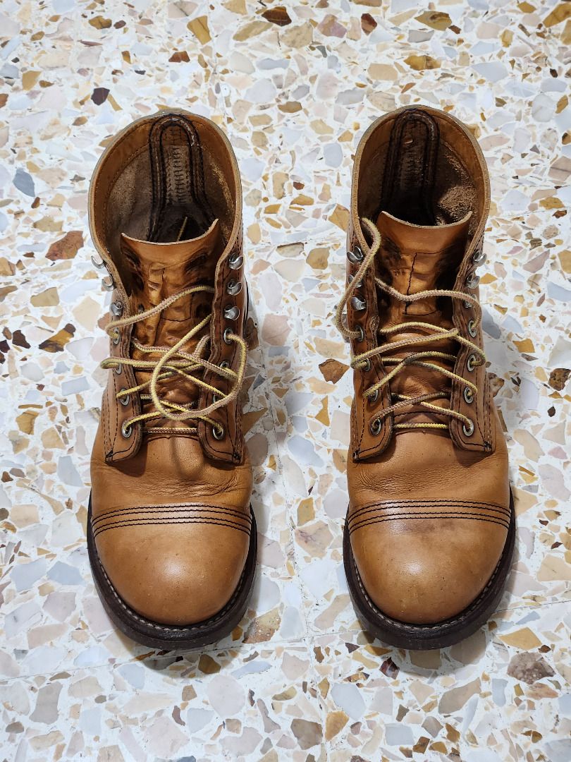 Red Wing Iron Ranger 8112 (Oro-original), Men's Fashion, Footwear ...