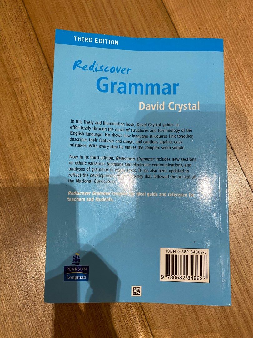 Rediscover Grammar, David Crystal, Hobbies & Toys, Books & Magazines ...