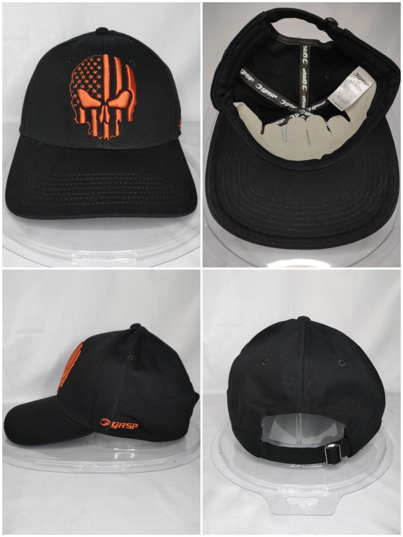 RELENTLESS CAP, BLACK/FLAME TUCK STRAP DAD HAT - LEGIT GASP, Men's ...