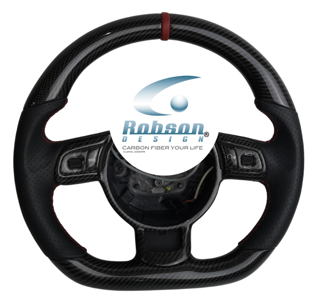 Robson Design Audi R8 carbon fiber steering wheel ONLY, Motorcycles ...
