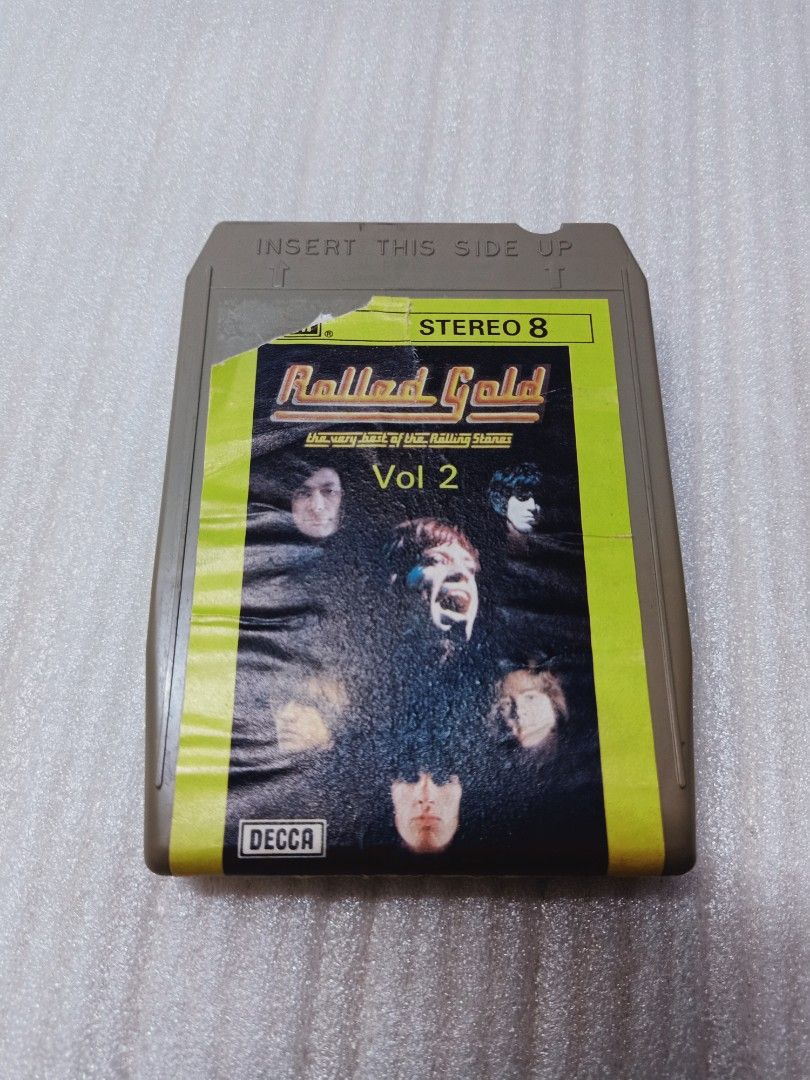Rolling stones 8 Track Tape Cassette Cartridge 975 *Y238, Hobbies ...