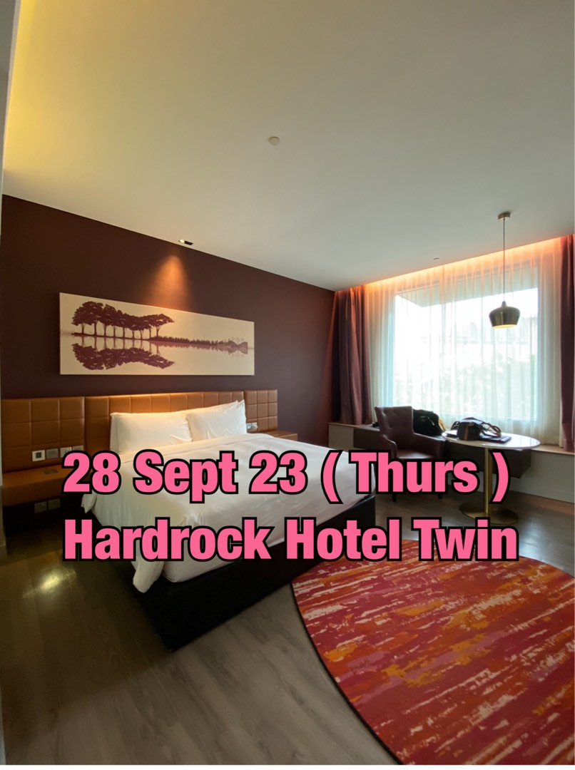 RWS Hotel September Hardrock, Tickets & Vouchers, Event Tickets on ...