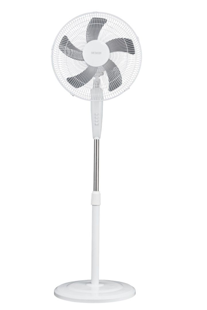 Sacshion 16“ 5 Blades 3 Speeds Stand Fan SAC001, Furniture & Home ...