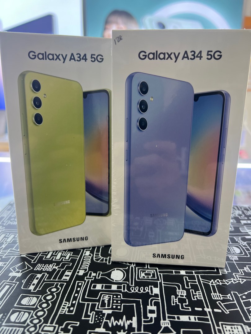 Samsung A34 Purple 128 GB, Mobile Phones & Gadgets, Mobile Phones ...
