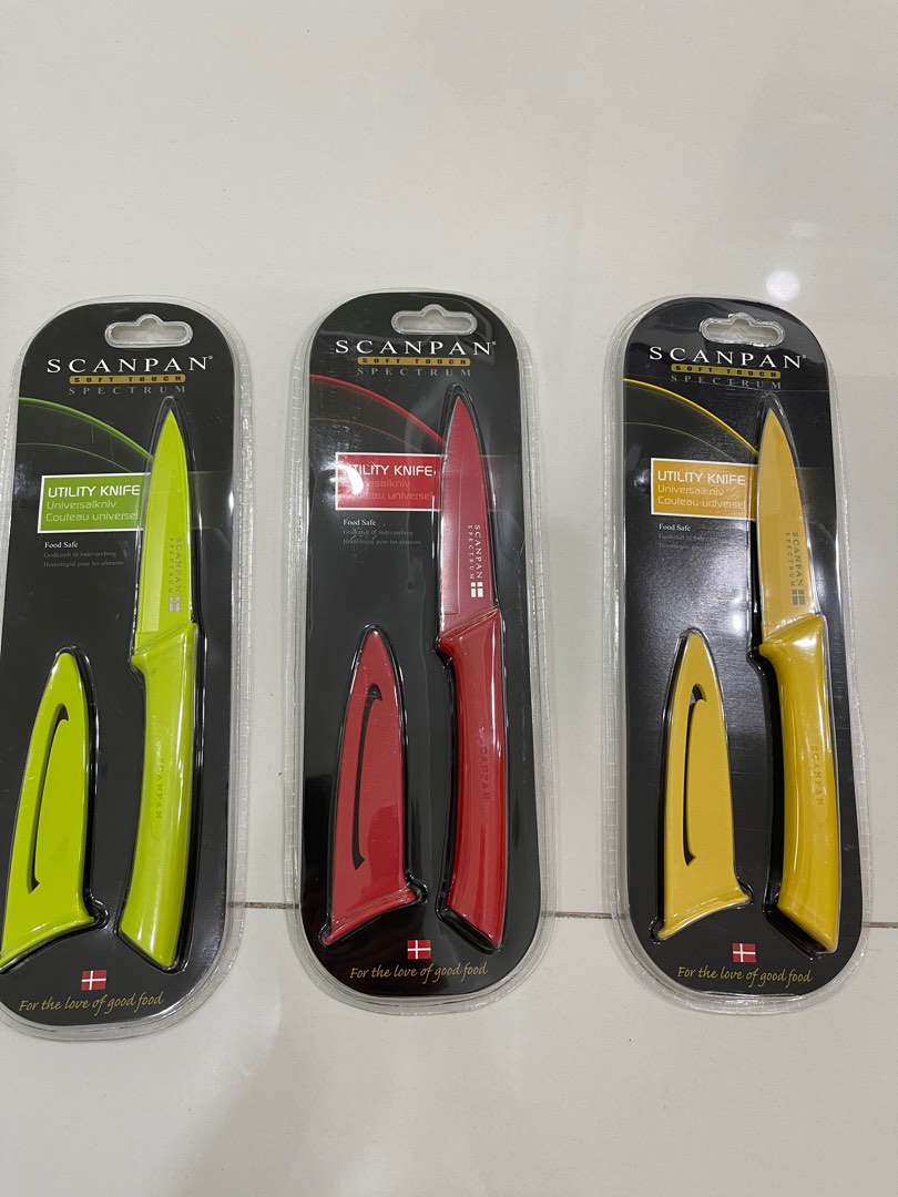 Scanpan Spectrum 9cm Utility Knife, Furniture & Home Living ...