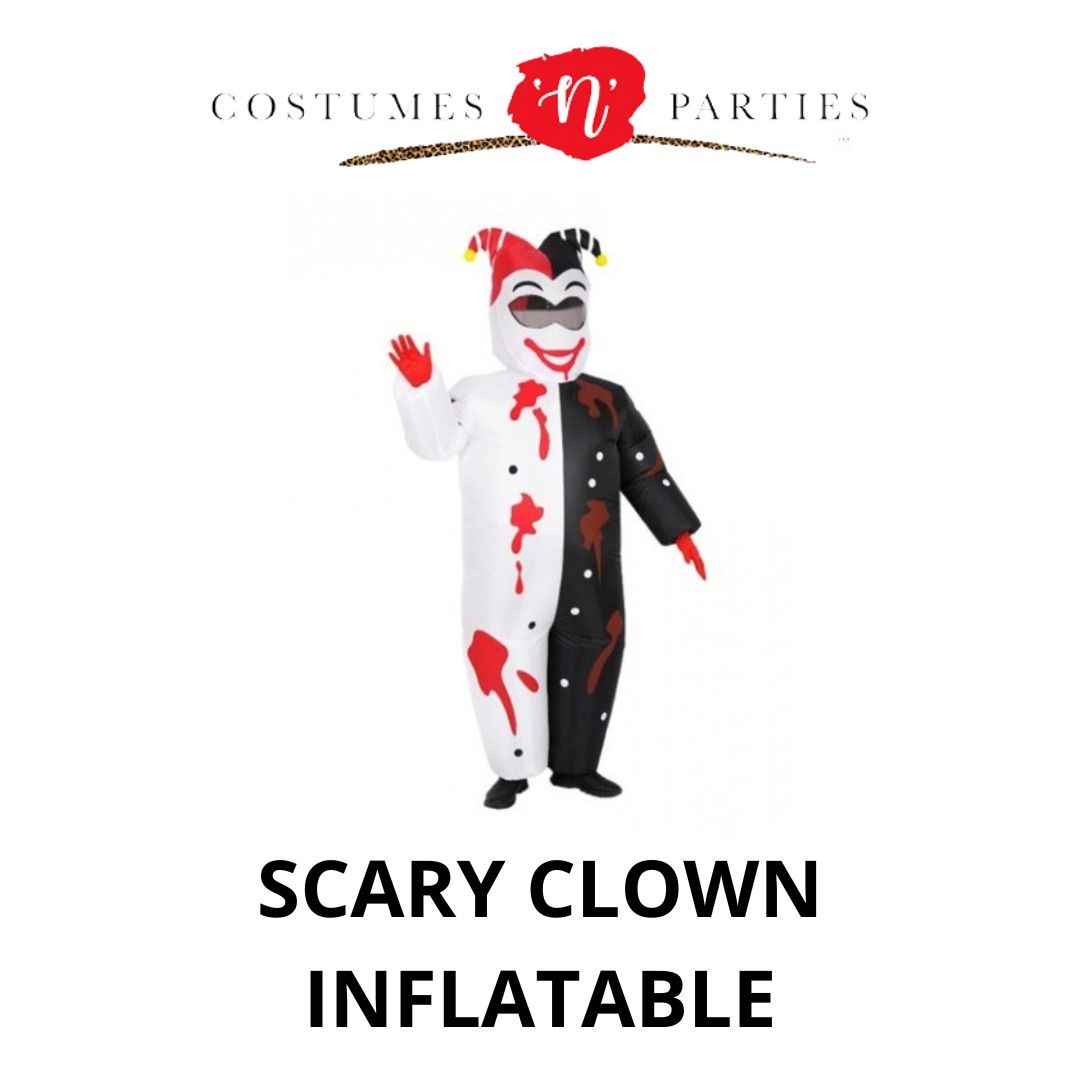 SCARY CLOWN INFLATABLE, Hobbies & Toys, Stationery & Craft, Occasions ...